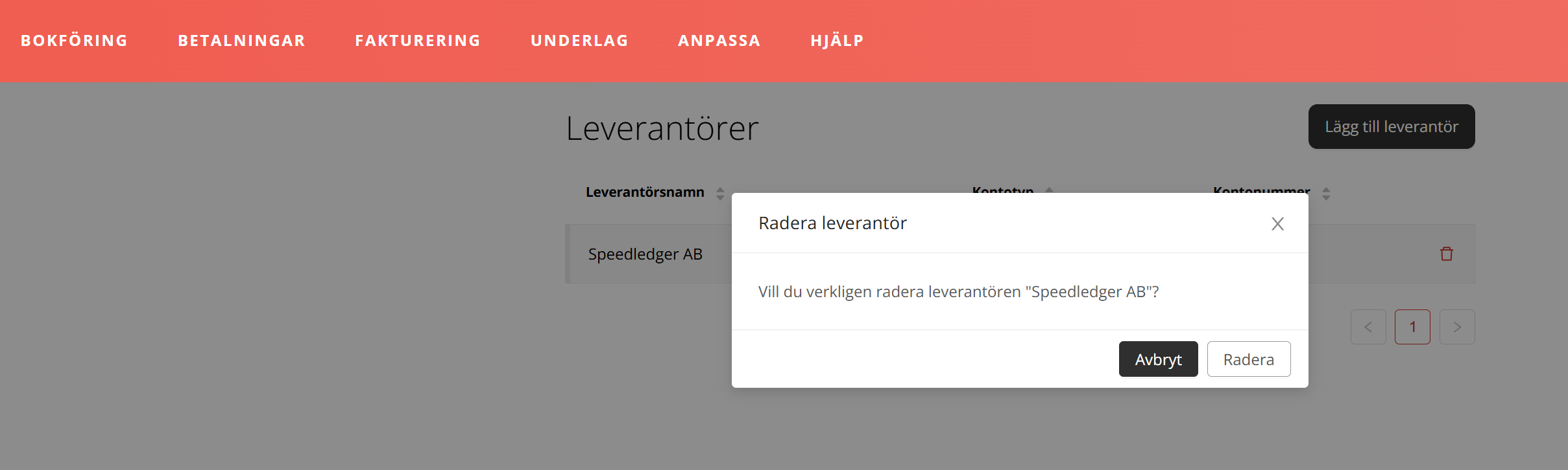 Leverantörer – SpeedLedger Hjälpcenter